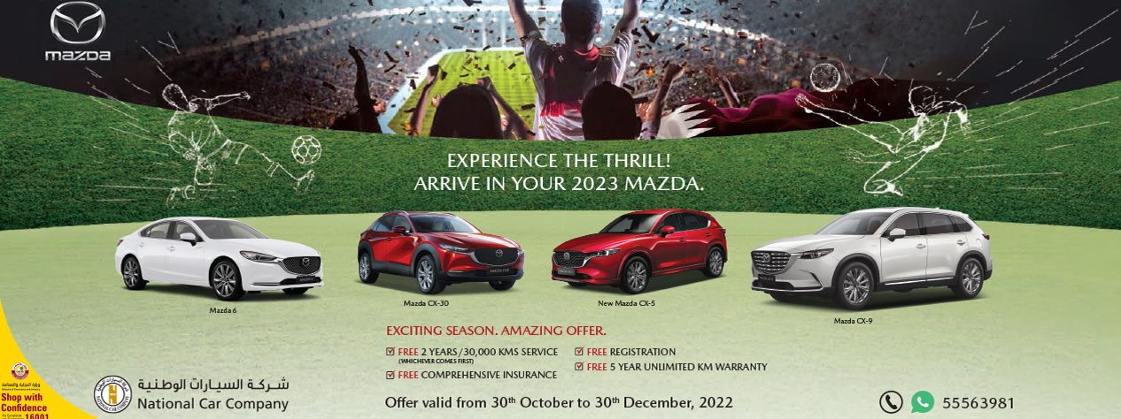 Mazda Qatar - Peace of mind campaign