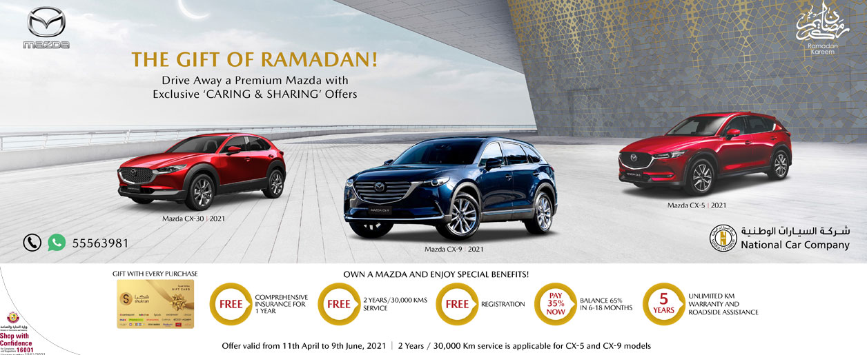 Mazda Qatar - Peace of mind campaign